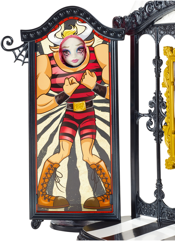 Monster High® Freak Du Chic™ Circus Scaregrounds™ And Rochelle Goyle® Doll Shop Monster High